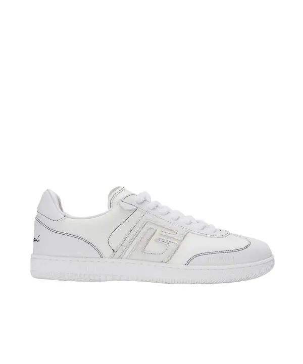 Balmain Swan Trainers - White