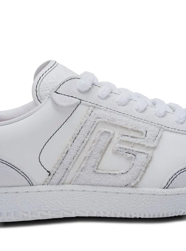 Balmain Swan Trainers - White