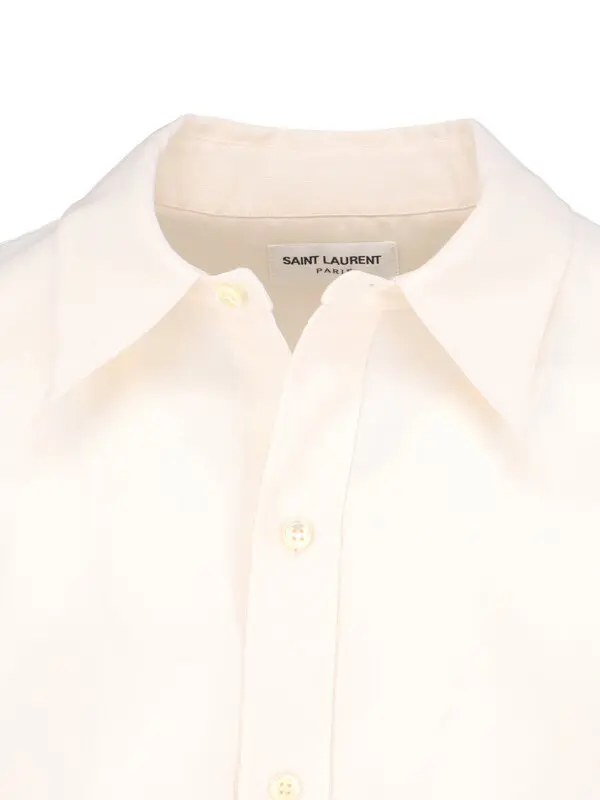 Saint Laurent Oversized Buttoned Shirt
