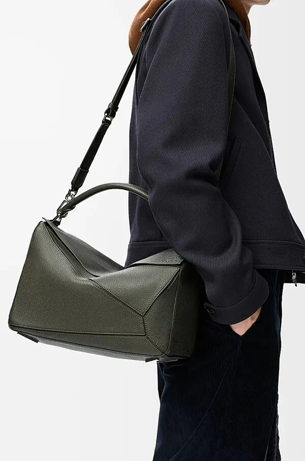 Loewe Large Puzzle Leather Shoulder Bag