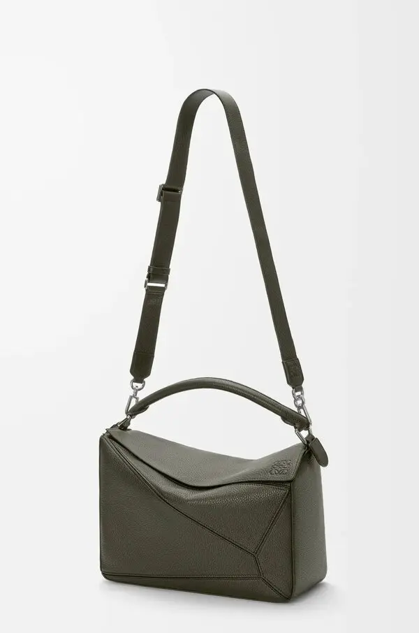 Loewe Large Puzzle Leather Shoulder Bag