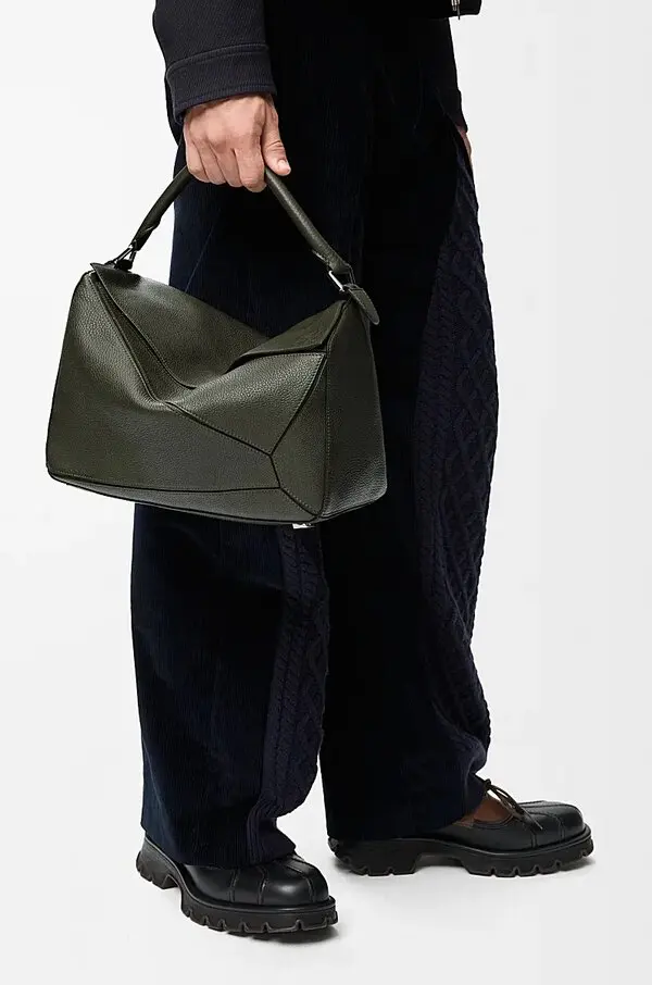 Loewe Large Puzzle Leather Shoulder Bag