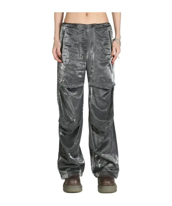 DIESEL® P-rodige Satin Cargo Pants - Black