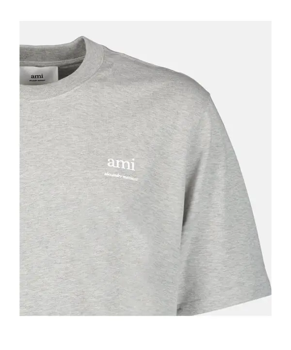 AMI Paris Logo Crewneck T-shirt