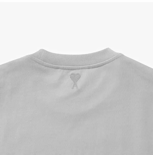 AMI Paris Logo Crewneck T-shirt