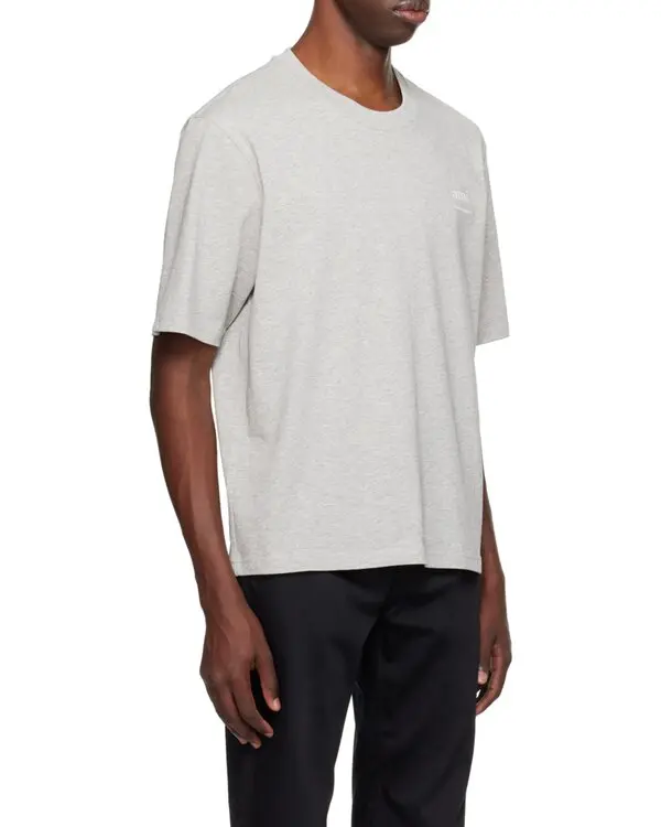 AMI Paris Logo Crewneck T-shirt