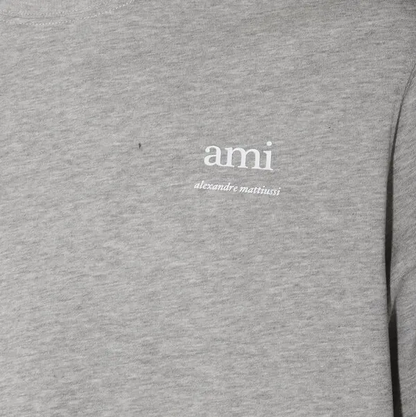 AMI Paris Logo Crewneck T-shirt