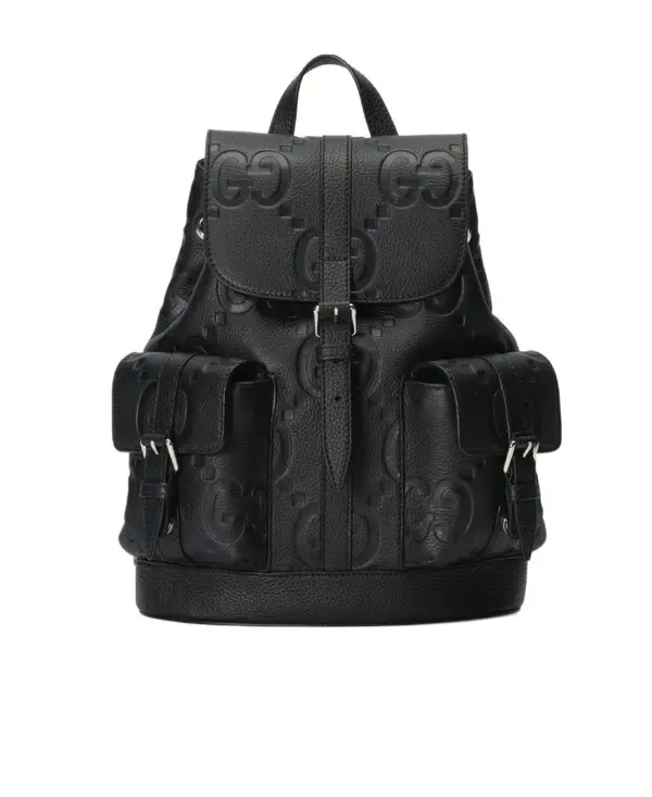 Gucci Jumbo-gg Backpack - Black