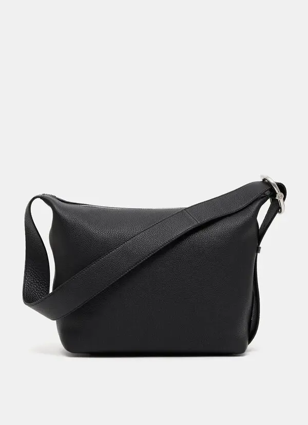 Loewe Loop Hobo Shoulder Bag - Black