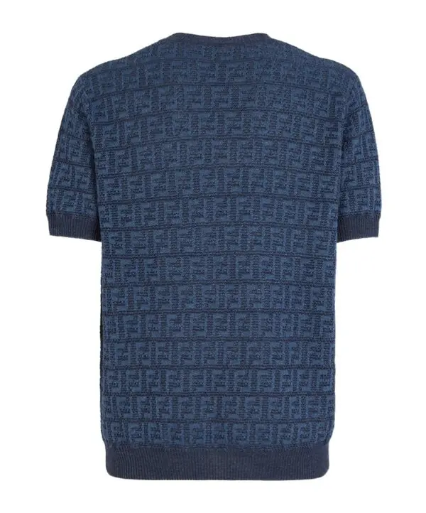 Fendi All-over Ff Motif Crewneck Jumper