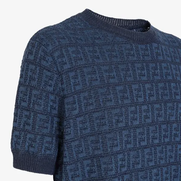 Fendi All-over Ff Motif Crewneck Jumper