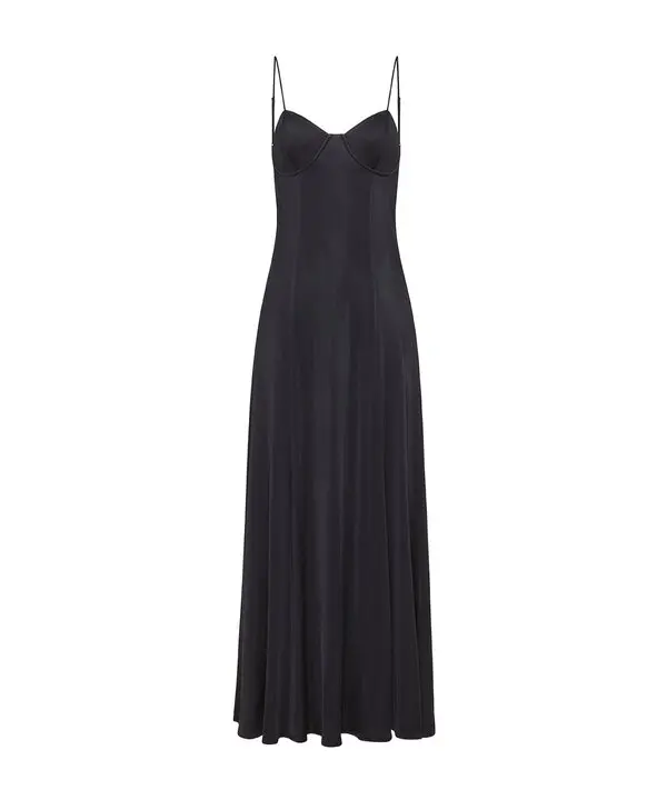 FORTE_FORTE Spaghetti Strap Maxi Dress