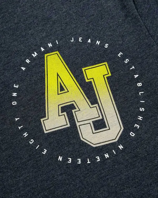 Emporio Armani Round-necked Logo T-shirt