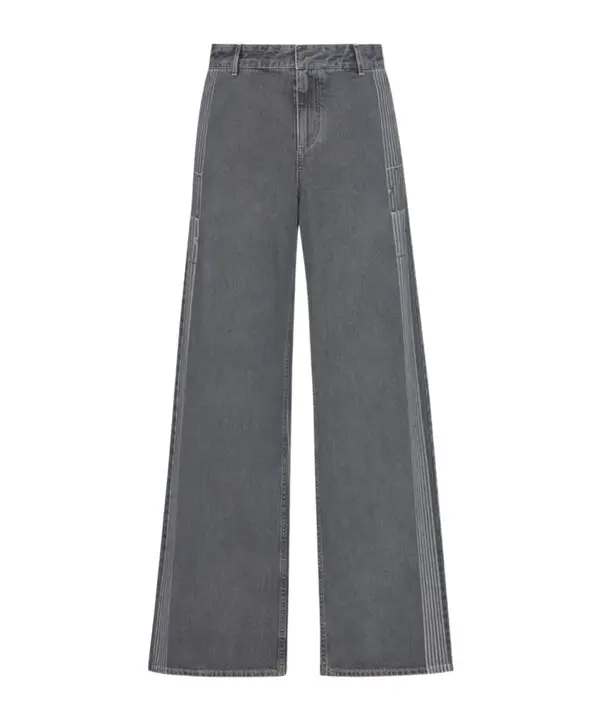 Dior Dioralps Flared Jeans - Grey
