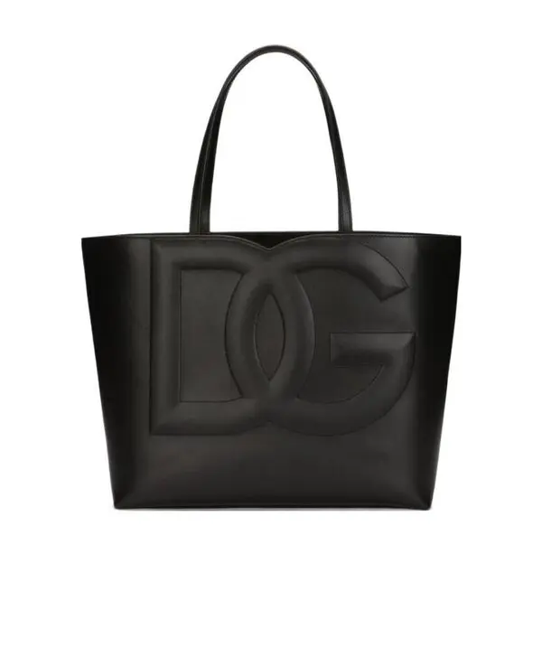 Dolce & Gabbana Logo Embossed Shopper Bag
