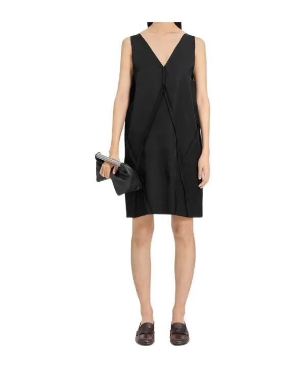 MAISON MARGIELA Sleeveless V-neck Mini Dress