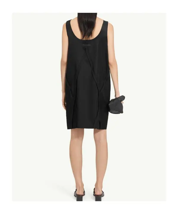 MAISON MARGIELA Sleeveless V-neck Mini Dress