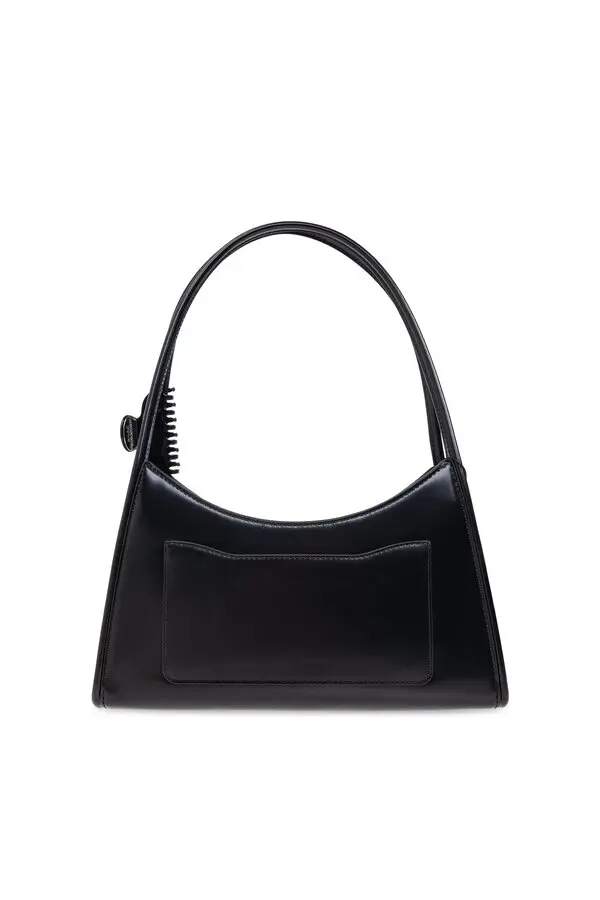 Marc Jacobs The Glam Claw Clip Shoulder Bag - Black