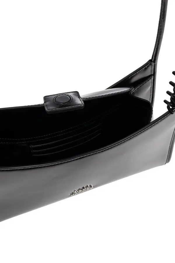 Marc Jacobs The Glam Claw Clip Shoulder Bag - Black