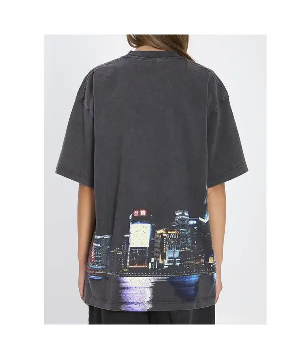 Alexander Wang Shanghai Skyline Graphic T-shirt