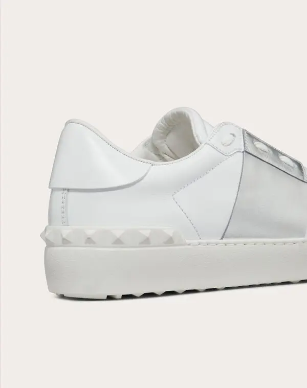 Valentino Garavani Open Sneaker With Metallic Stripe
