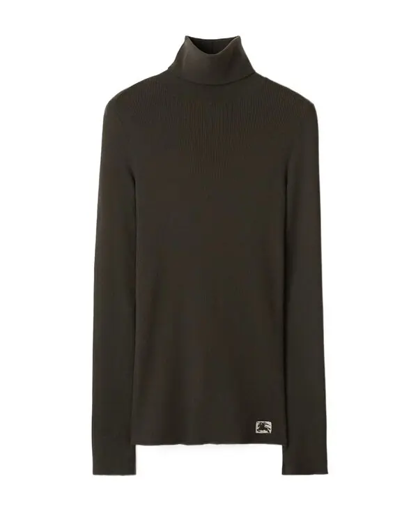 Burberry Equestrian Knight Roll-neck Knitted Jumper - No