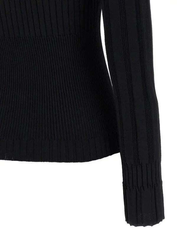 Balmain Testa Di Leone Buttoned Fitted Cardigan - Black