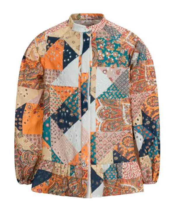 Etro Patchwork Print Blouse