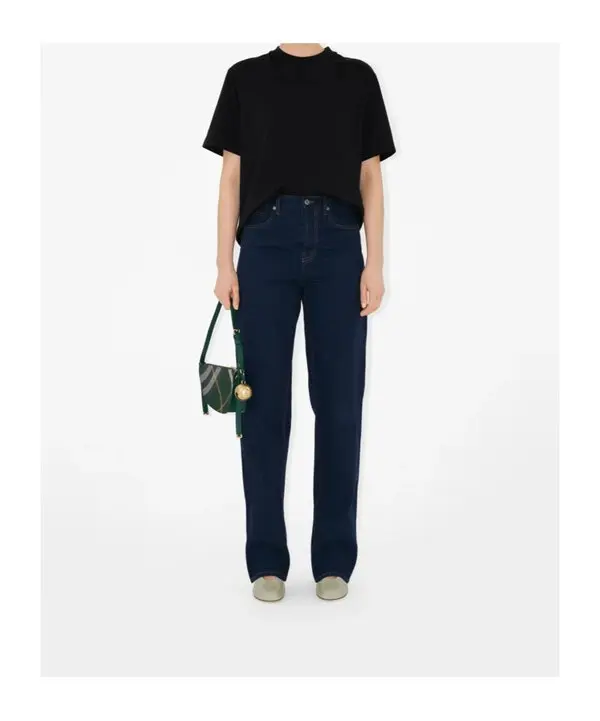 Burberry Mini Shield Bell Charm Shoulder Bag - Ivy