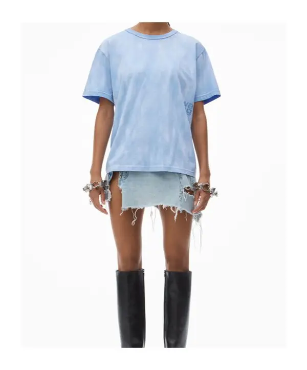 Alexander Wang Puff Logo Jersey T-shirt