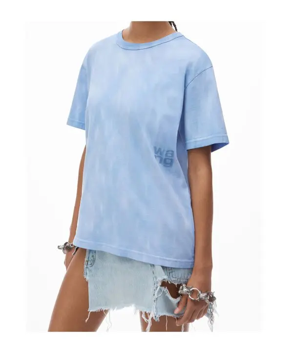 Alexander Wang Puff Logo Jersey T-shirt