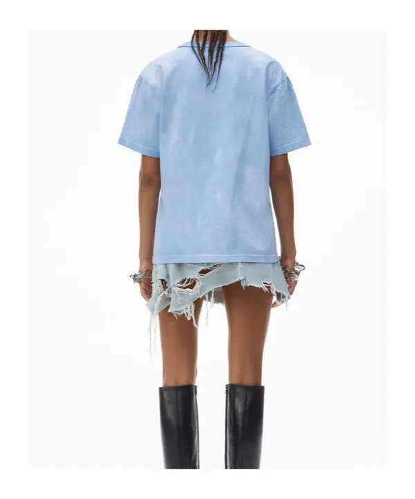 Alexander Wang Puff Logo Jersey T-shirt