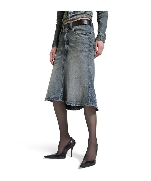 Balenciaga Godet Mini Skirt