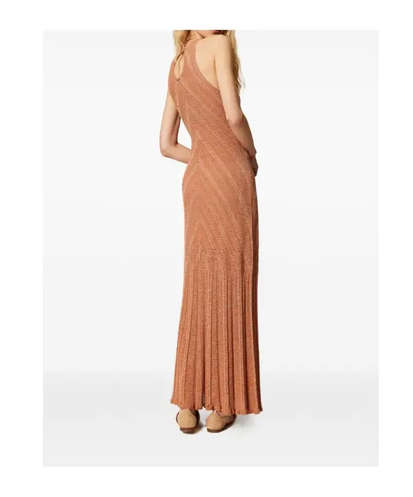 TWINSET Lurex-detail Maxi Dress