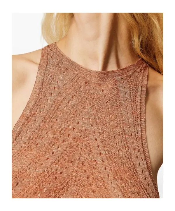 TWINSET Lurex-detail Maxi Dress