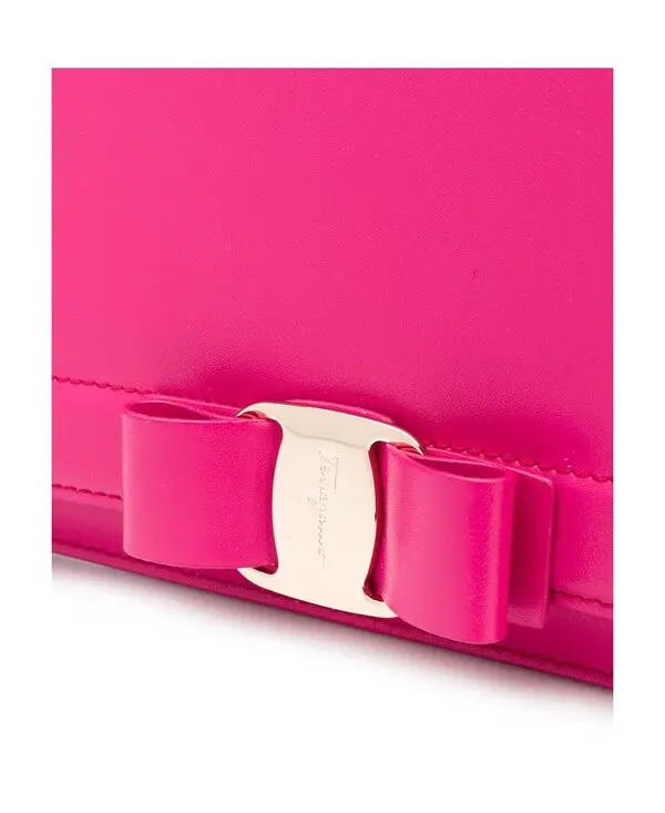 FERRAGAMO Vara Shoulder Bag - Pink