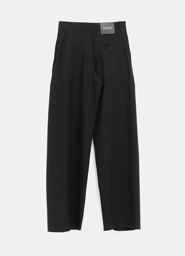 Loewe Pleat Detailed Belted Trousers