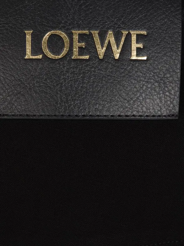 Loewe Pleat Detailed Belted Trousers
