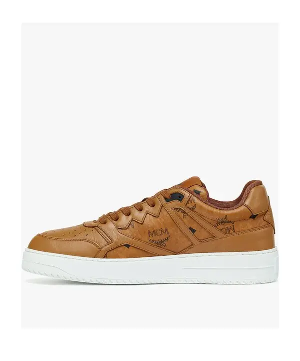 Mcm Neo Derby Visetos Lace-up Sneakers