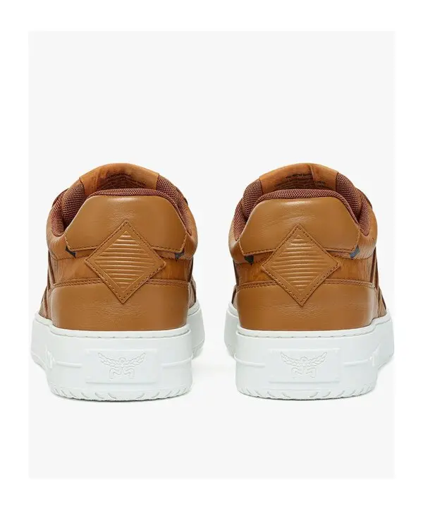 Mcm Neo Derby Visetos Lace-up Sneakers