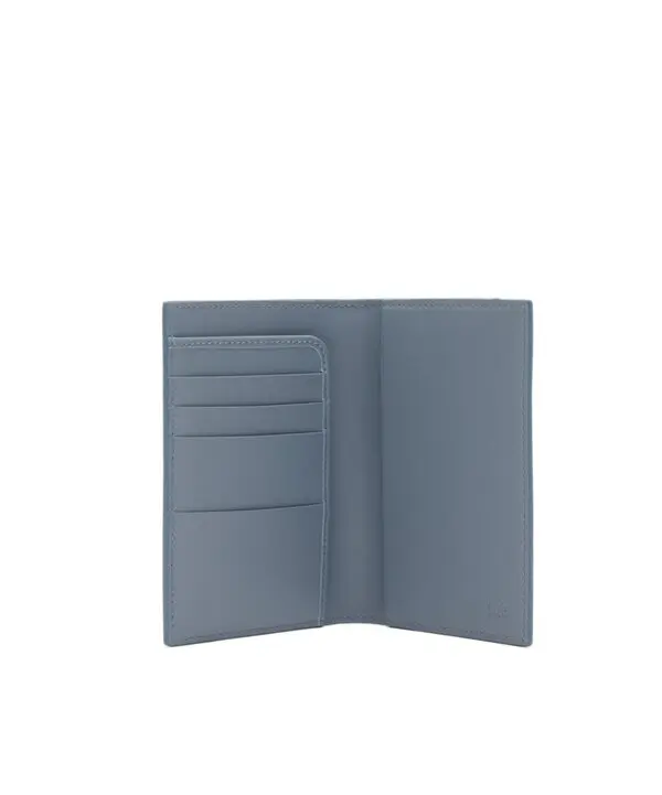 Gucci Blue Interior Gg Passport Case