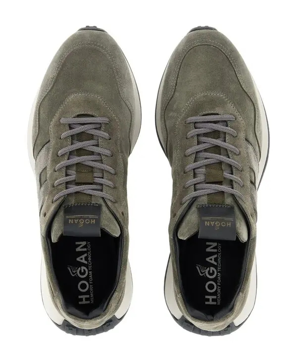 Hogan H601 Lace-up Sneakers - Green