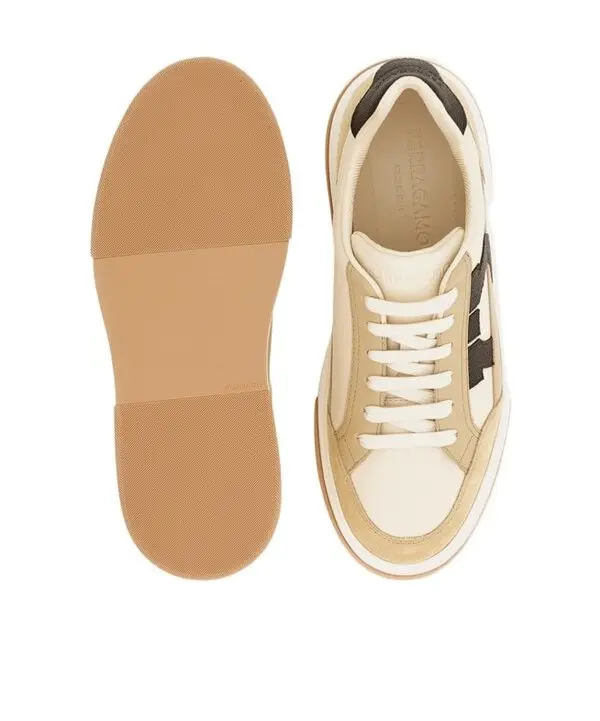 FERRAGAMO Gancini Ornament Low Top Sneakers