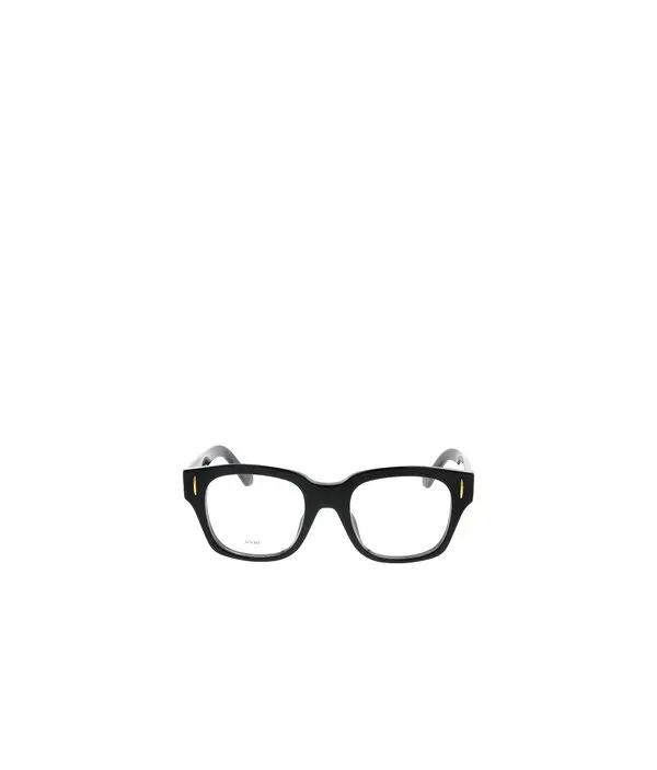 Loewe Anagram Square Frame Eyeglasses - Black