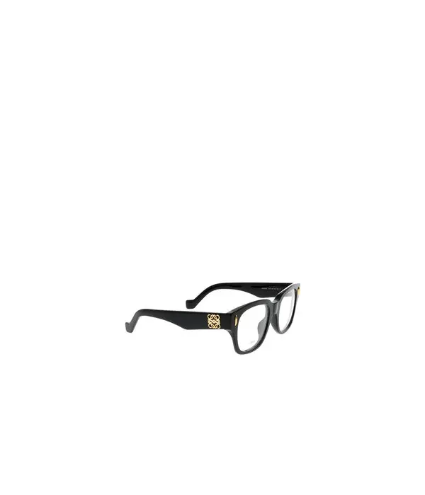 Loewe Anagram Square Frame Eyeglasses - Black