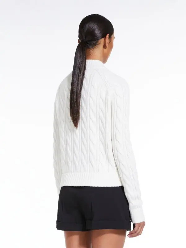 Max Mara Pilot's Jacket With Crystal Embroidery