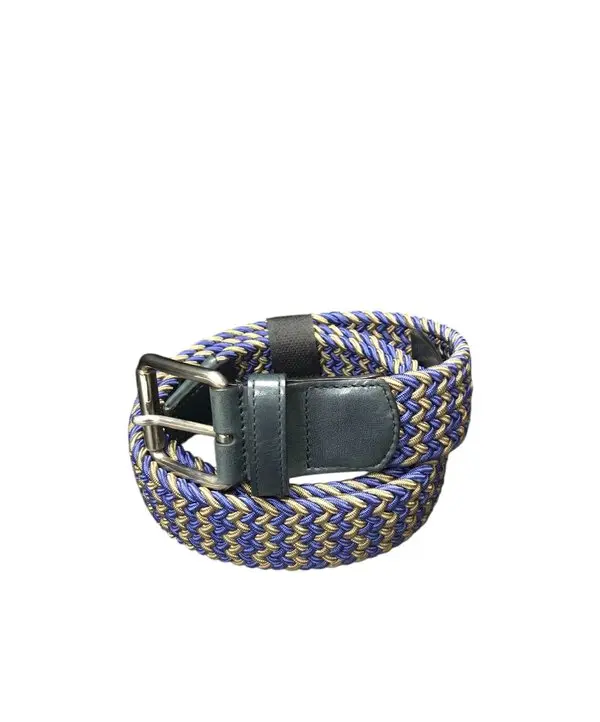 Bally Adjustable Woven Belt - Multicolor