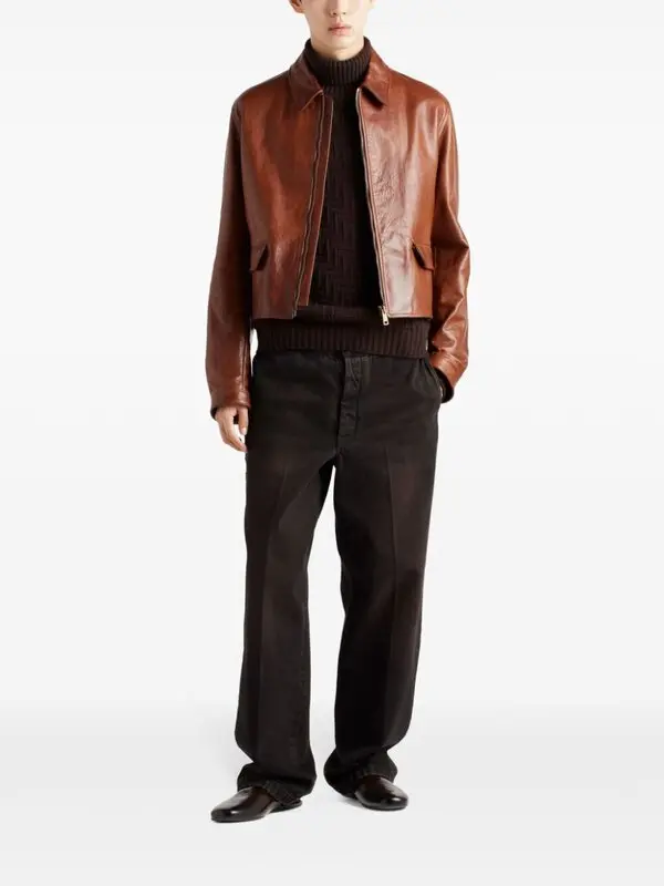 Prada Button Detailed Mid-rise Jeans