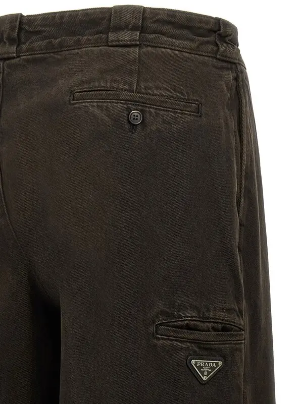 Prada Mid-rise Loose-fit Jeans
