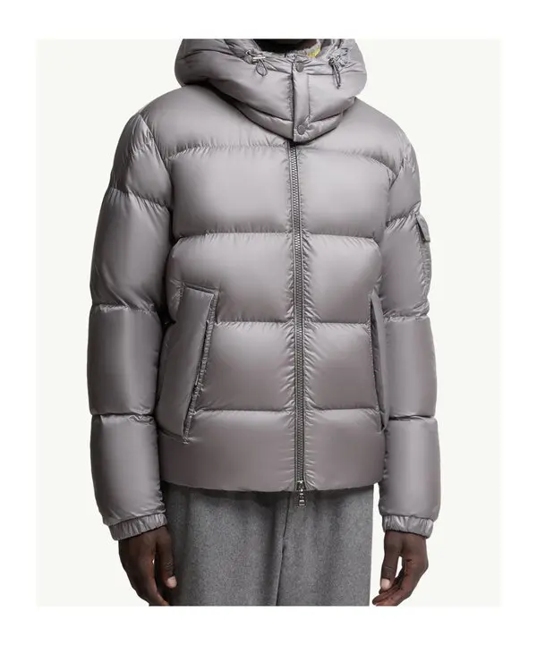 Moncler Logo Patch Hooded Puffer Jacket